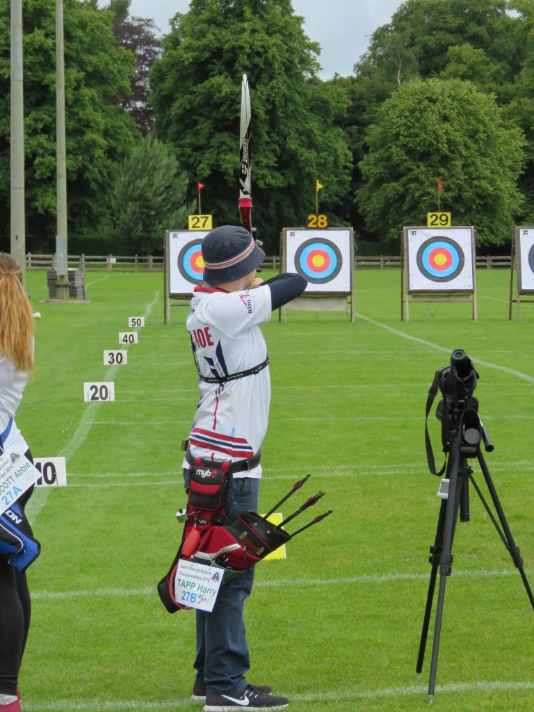 Harry Shoots at JNOC | Ely Archers