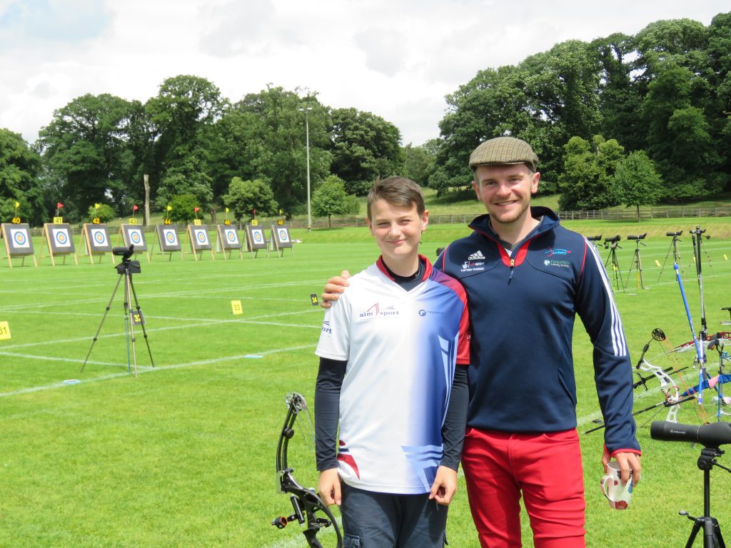 Harry Shoots at JNOC | Ely Archers
