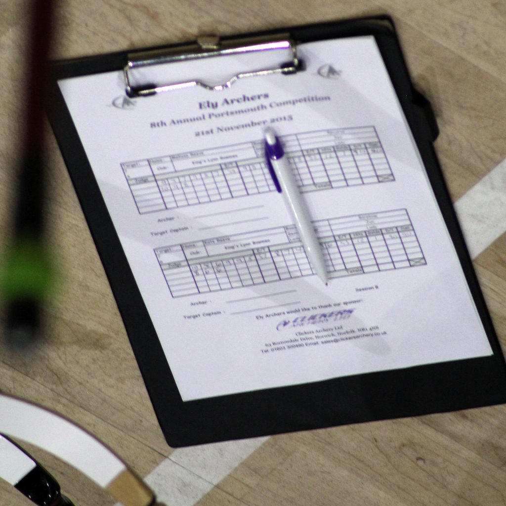 Scoresheet | Ely Archers